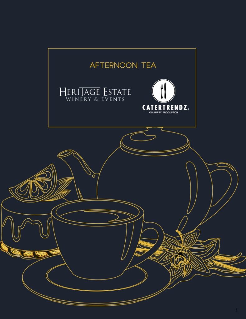 Menus - CaterTrendz Culinary